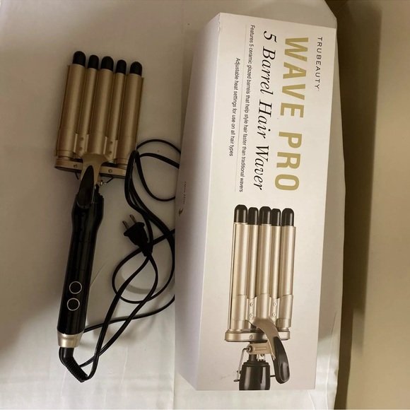 Try Beauty | Hair | Wave Pro 5 Barrel Hair Waver Ceramic Glazed | Poshmark